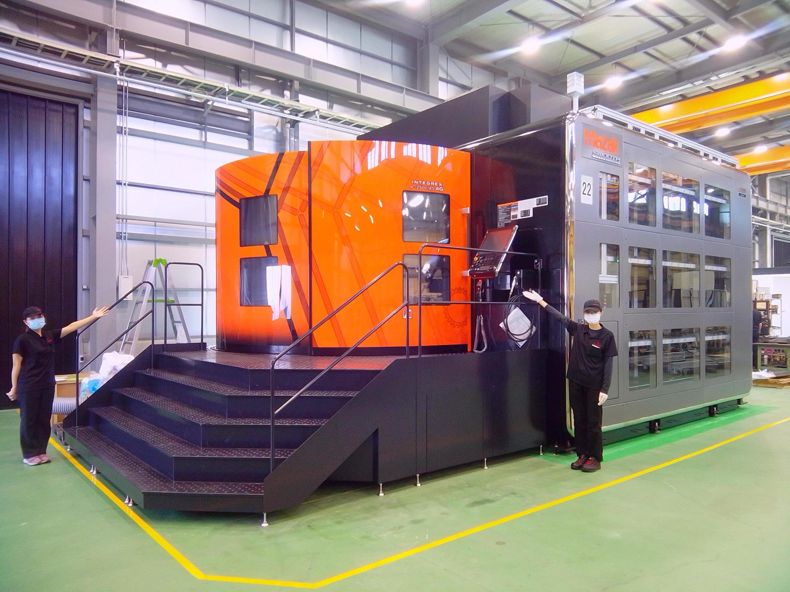 新しい機械を導入しました！！大径複合機・大径旋盤 INTEGREX e-1250V/8S | HIRANO METAL WORKS